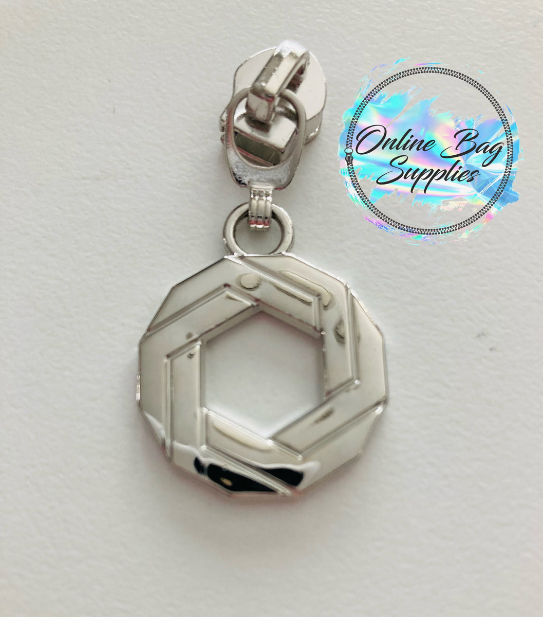 Hexagon Zipper Pull - Exclusive Design – Online Bag Supplies