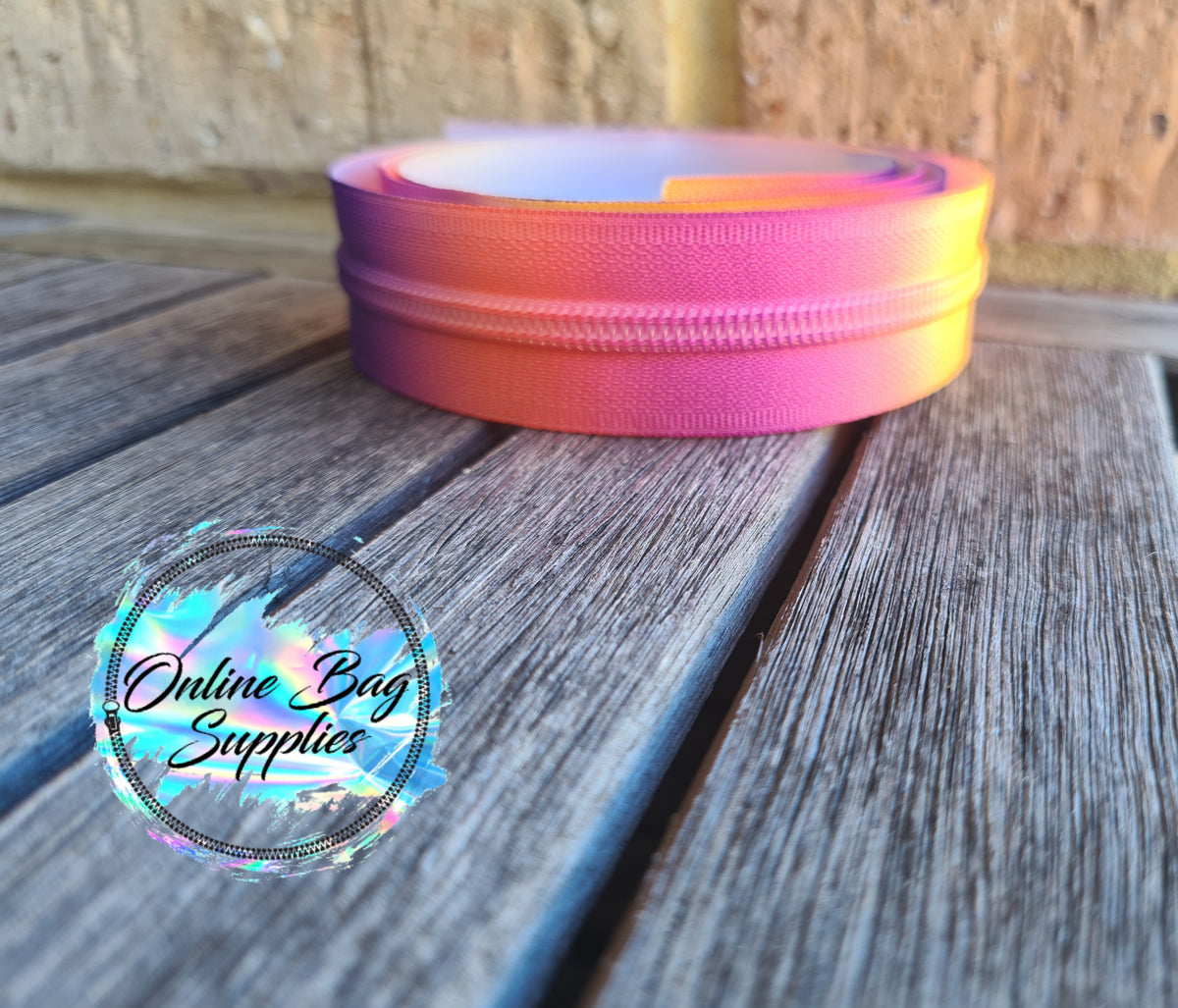 Sunset number 5 Zipper Tape - Exclusive – Online Bag Supplies